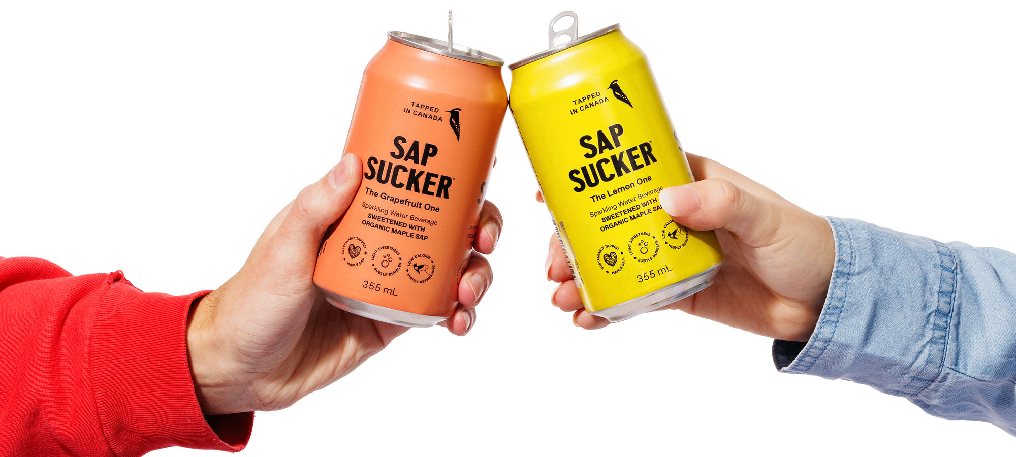 Sapsucker - Sparkling Water Naturally Sweetened with Organic Maple Sap