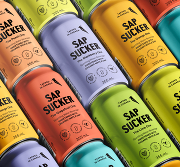 Sapsucker - Sparkling Water Naturally Sweetened with Organic Maple Sap